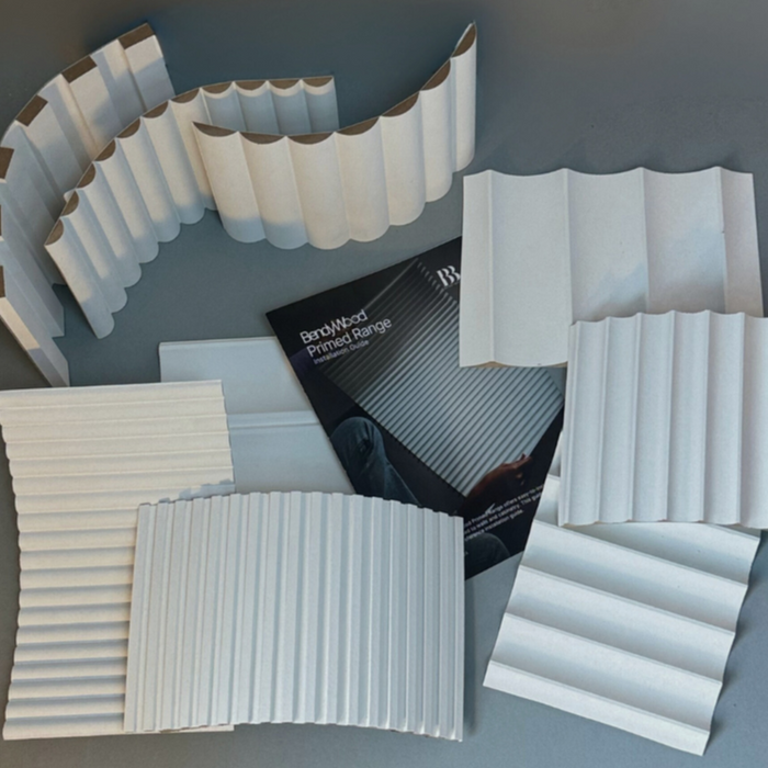 Collections of Bendy Bois MDF Flexible Interior Wall Panels