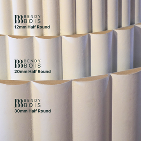 Half Round - Flexible MDF Panels